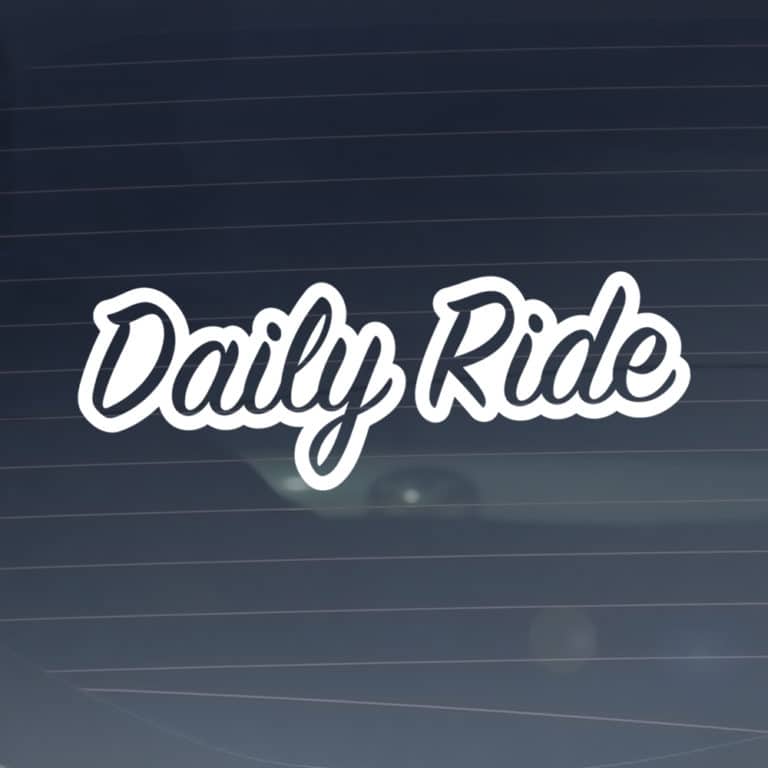 Daily Ride V1 • Stickerplot